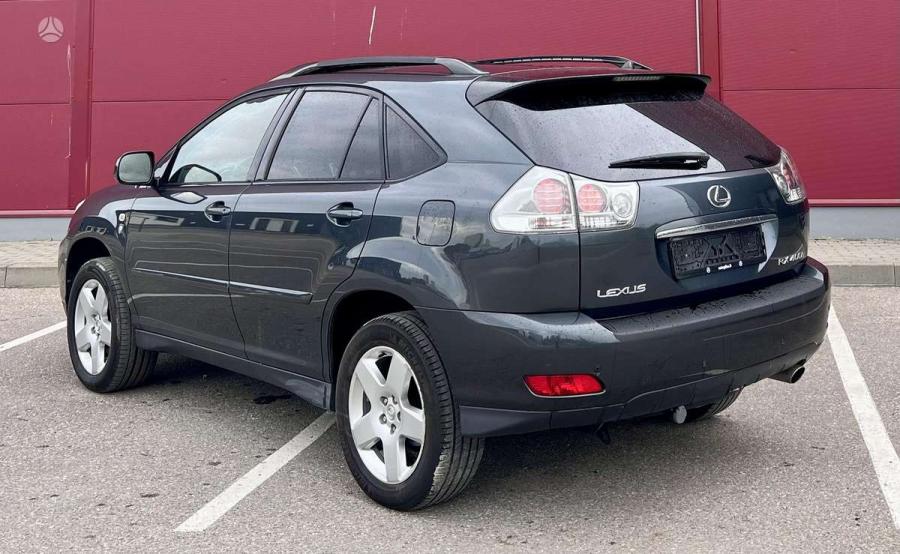 Blue Lexus RX 400h 2007 in Kaunas, with an engine capacity of 3.30 L and mileage of 344 thousand km for 4499 €, photo 5 on AUTOMOTO.COM.LV
