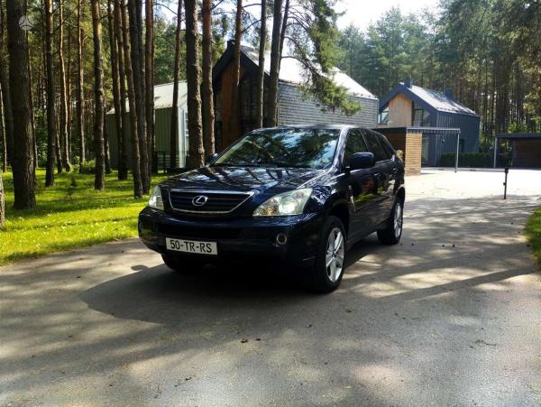 Blue Lexus RX 400h 2007 in Vilnius, with an engine capacity of 3.31 L and mileage of 340 thousand km for 5900 €, photo 1 on AUTOMOTO.COM.LV