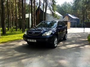 Zils Lexus RX 400h 2007 Viļņa, ar dzinēja tilpumu 3.31 L un nobraukumu 340 tūkst. km par 5900 €, foto  vietnē AUTOMOTO.COM.LV
