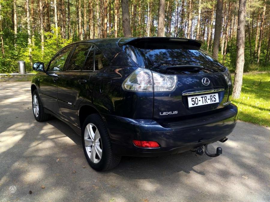 Zils Lexus RX 400h 2007 Viļņa, ar dzinēja tilpumu 3.31 L un nobraukumu 340 tūkst. km par 5900 €, foto 6 vietnē AUTOMOTO.COM.LV