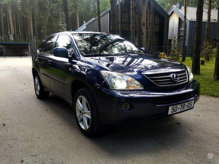 Zils Lexus RX 400h 2007 Viļņa, ar dzinēja tilpumu 3.31 L un nobraukumu 340 tūkst. km par 5900 €, foto 10 vietnē AUTOMOTO.COM.LV