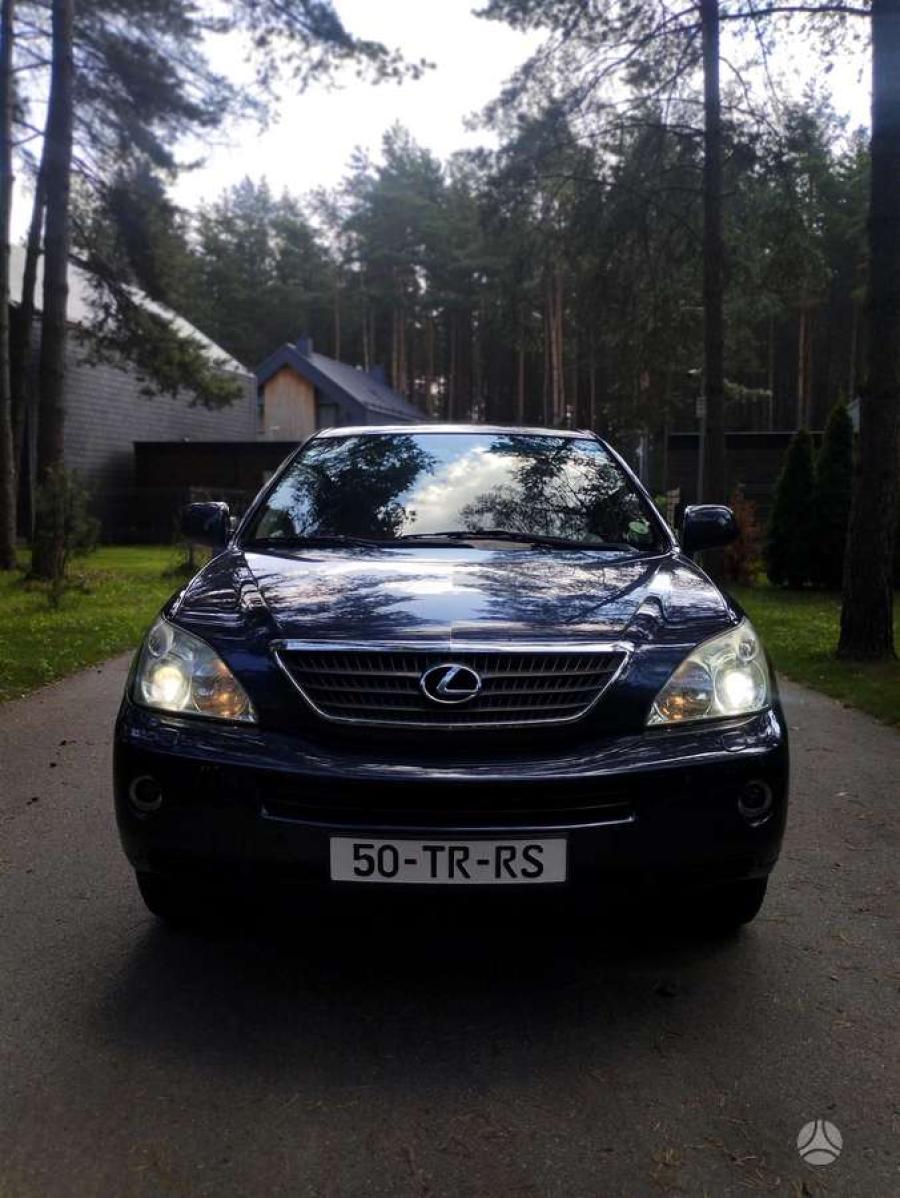 Zils Lexus RX 400h 2007 Viļņa, ar dzinēja tilpumu 3.31 L un nobraukumu 340 tūkst. km par 5900 €, foto 13 vietnē AUTOMOTO.COM.LV