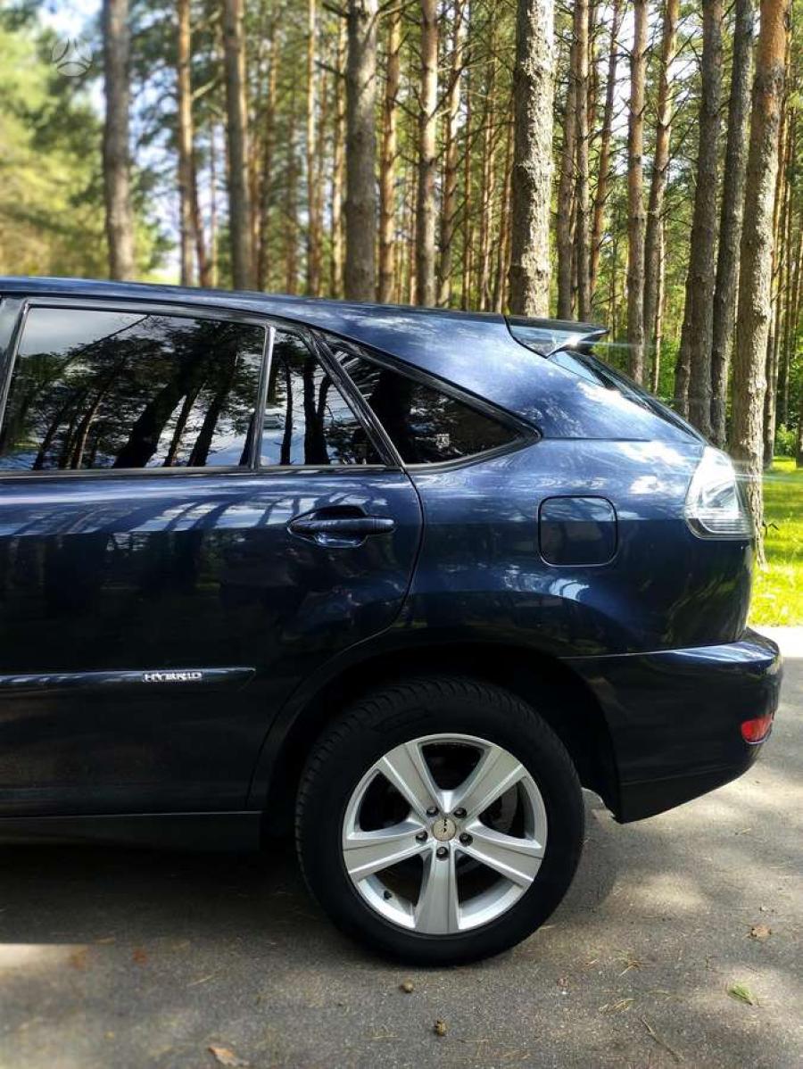 Zils Lexus RX 400h 2007 Viļņa, ar dzinēja tilpumu 3.31 L un nobraukumu 340 tūkst. km par 5900 €, foto 15 vietnē AUTOMOTO.COM.LV