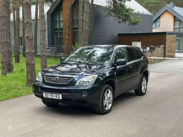Blue Lexus RX 400h 2007 in Vilnius, with an engine capacity of 3.31 L and mileage of 340 thousand km for 6200 €, photo 2 on AUTOMOTO.COM.LV