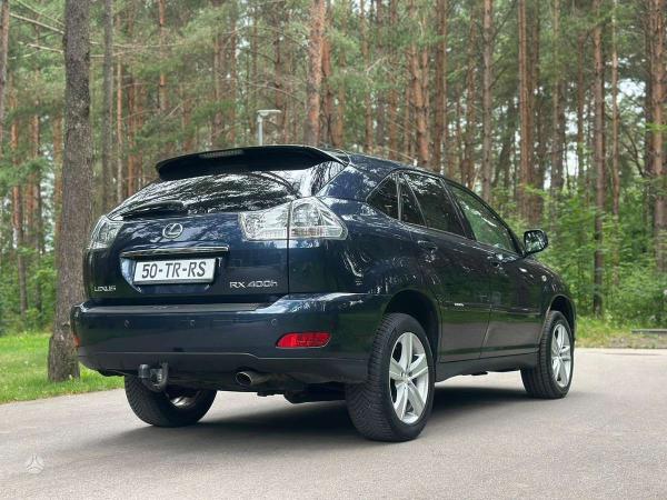 Blue Lexus RX 400h 2007 in Vilnius, with an engine capacity of 3.31 L and mileage of 340 thousand km for 6200 €, photo 5 on AUTOMOTO.COM.LV