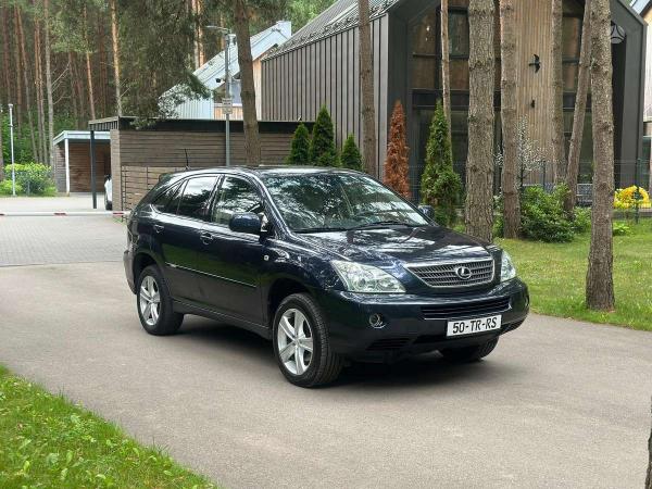 Blue Lexus RX 400h 2007 in Vilnius, with an engine capacity of 3.31 L and mileage of 340 thousand km for 6200 €, photo 6 on AUTOMOTO.COM.LV