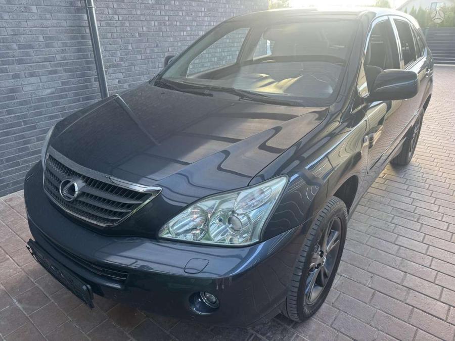 Zils Lexus RX 400h 2007 Viļņa, ar dzinēja tilpumu 3.30 L un nobraukumu 240 tūkst. km par 7500 €, foto 5 vietnē AUTOMOTO.COM.LV