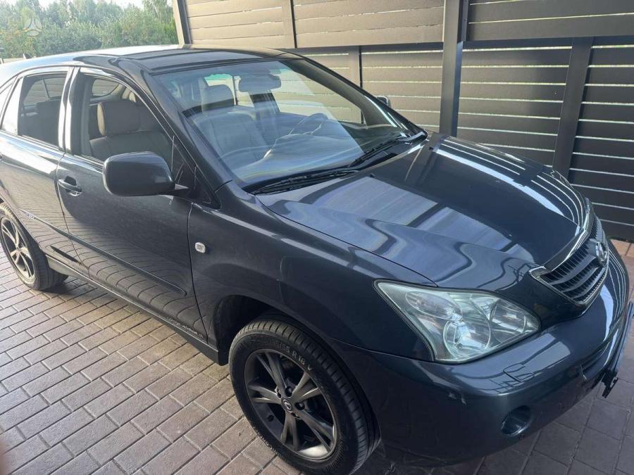 Zils Lexus RX 400h 2007 Viļņa, ar dzinēja tilpumu 3.30 L un nobraukumu 240 tūkst. km par 7500 €, foto 1 vietnē AUTOMOTO.COM.LV