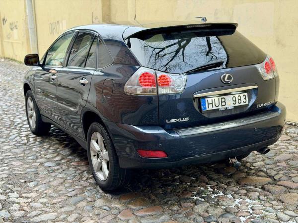 Blue Lexus RX 400h 2008 in Kaunas, with an engine capacity of 3.30 L and mileage of 300 thousand km for 6300 €, photo 7 on AUTOMOTO.COM.LV
