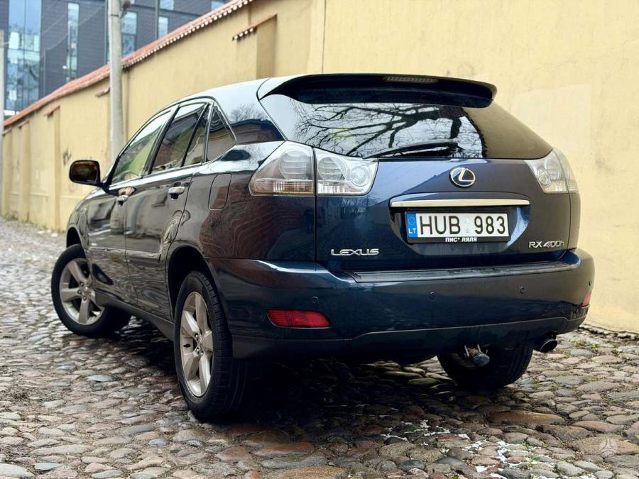 Zils Lexus RX 400h 2008 Kauņa, ar dzinēja tilpumu 3.30 L un nobraukumu 310 tūkst. km par 6300 €, foto 4 vietnē AUTOMOTO.COM.LV