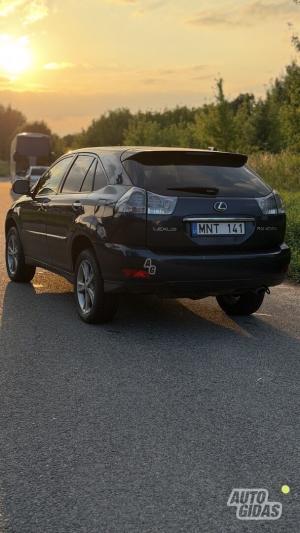 Zils Lexus RX 400h 2008 Viļņa, ar dzinēja tilpumu 3.30 L un nobraukumu 255 tūkst. km par 6000 €, foto 5 vietnē AUTOMOTO.COM.LV