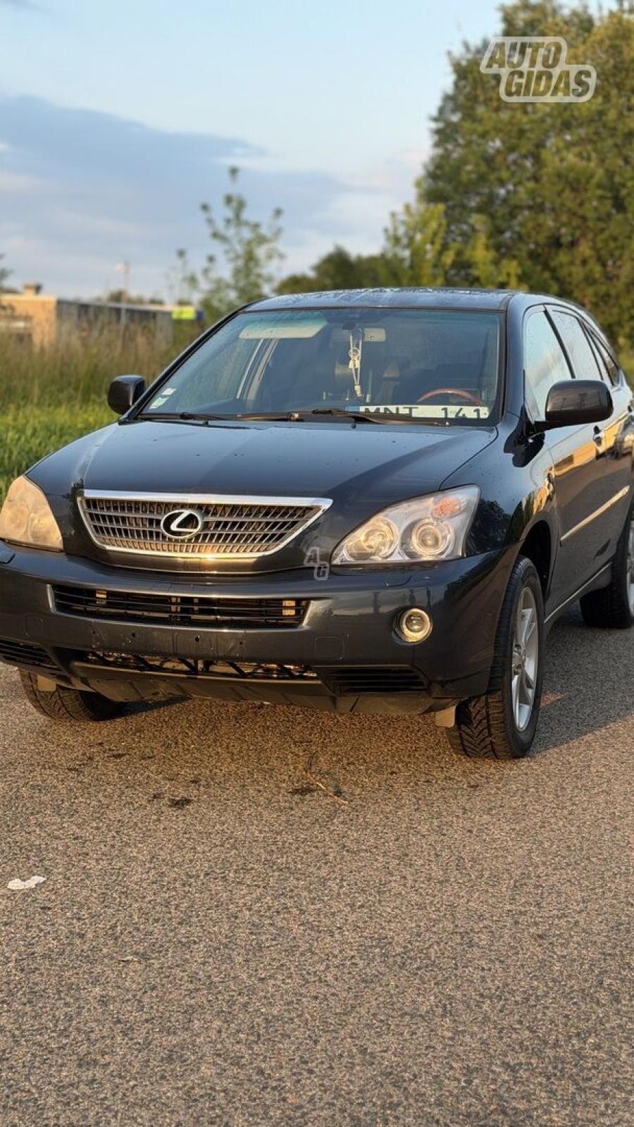 Zils Lexus RX 400h 2008 Viļņa, ar dzinēja tilpumu 3.30 L un nobraukumu 255 tūkst. km par 6000 €, foto 6 vietnē AUTOMOTO.COM.LV