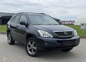 Zils Lexus RX 400h 2008 Raseiniai, ar dzinēja tilpumu 3.30 L un nobraukumu 220 tūkst. km par 6450 €, foto  vietnē AUTOMOTO.COM.LV