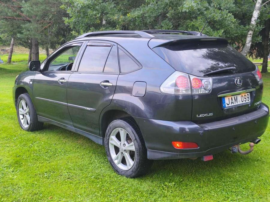 Zils Lexus RX 400h 2008 Viļņa, ar dzinēja tilpumu 3.30 L un nobraukumu 320 tūkst. km par 4200 €, foto 6 vietnē AUTOMOTO.COM.LV