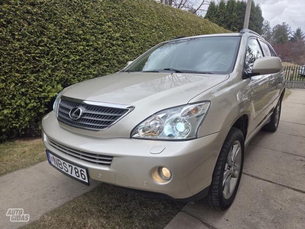 Brown Lexus RX 400h 2006 in Vilnius, with an engine capacity of 3.30 L and mileage of 390 thousand km for 6350 €, photo 2 on AUTOMOTO.COM.LV