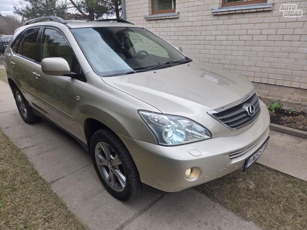 Brown Lexus RX 400h 2006 in Vilnius, with an engine capacity of 3.30 L and mileage of 390 thousand km for 6350 €, photo 3 on AUTOMOTO.COM.LV