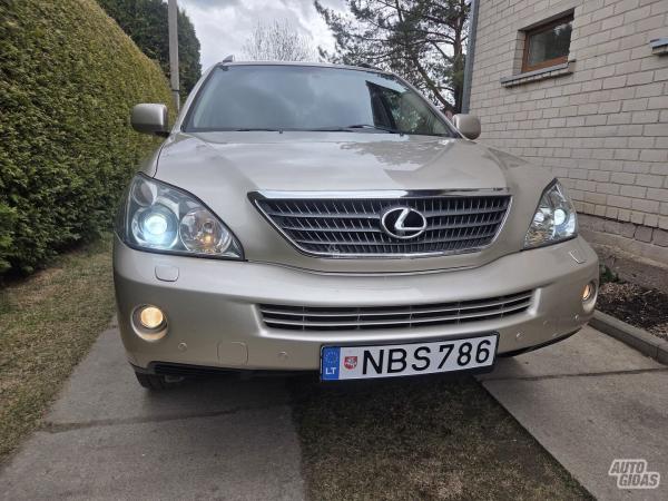 Brown Lexus RX 400h 2006 in Vilnius, with an engine capacity of 3.30 L and mileage of 390 thousand km for 6350 €, photo 4 on AUTOMOTO.COM.LV