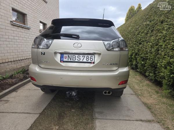 Brown Lexus RX 400h 2006 in Vilnius, with an engine capacity of 3.30 L and mileage of 390 thousand km for 6350 €, photo 7 on AUTOMOTO.COM.LV
