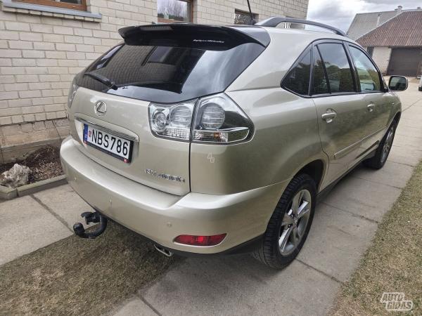 Brown Lexus RX 400h 2006 in Vilnius, with an engine capacity of 3.30 L and mileage of 390 thousand km for 6350 €, photo 8 on AUTOMOTO.COM.LV