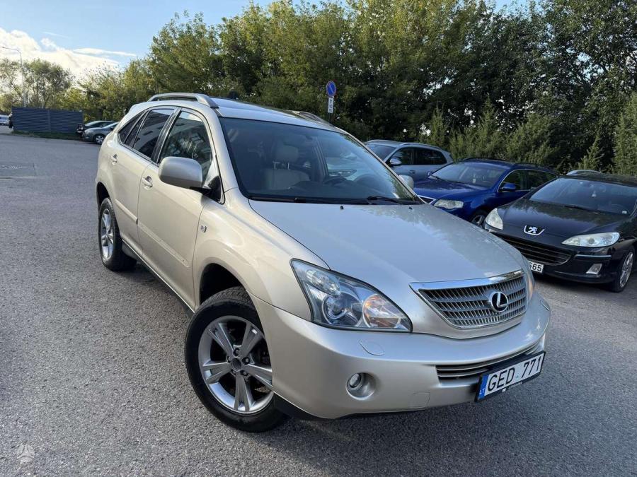 Brūns Lexus RX 400h 2006 Viļņa, ar dzinēja tilpumu 3.30 L un nobraukumu 300 tūkst. km par 3850 €, foto 5 vietnē AUTOMOTO.COM.LV