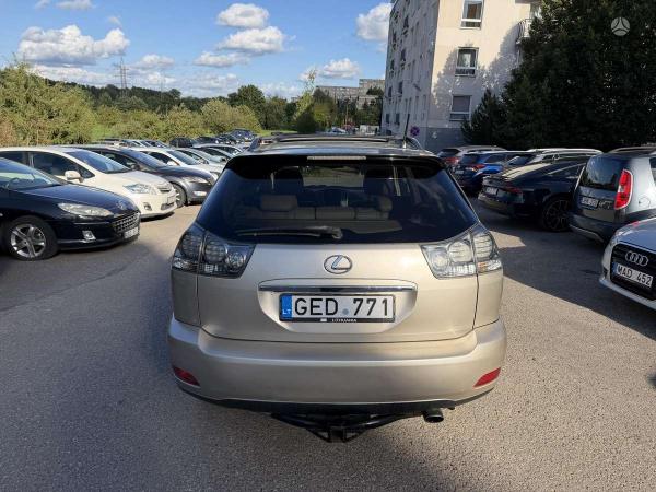 Brown Lexus RX 400h 2006 in Vilnius, with an engine capacity of 3.30 L and mileage of 300 thousand km for 3850 €, photo 8 on AUTOMOTO.COM.LV