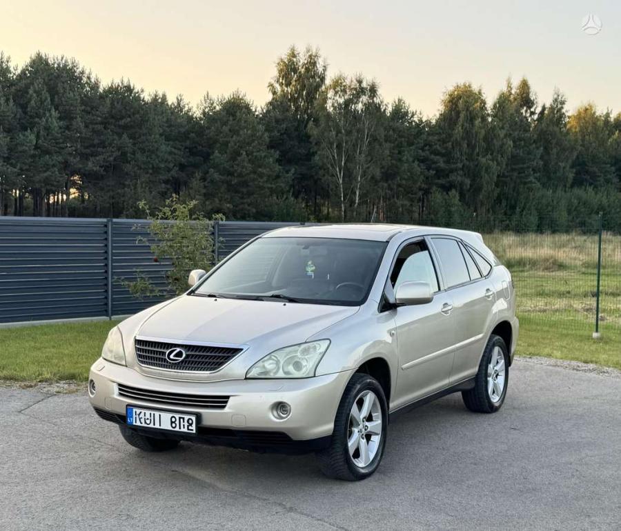 Brown Lexus RX 400h 2007 in Klaipeda, with an engine capacity of 3.30 L and mileage of 270 thousand km for 4550 €, photo 4 on AUTOMOTO.COM.LV