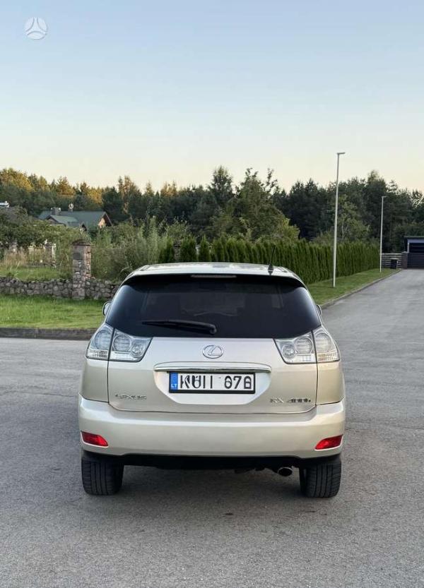 Brown Lexus RX 400h 2007 in Klaipeda, with an engine capacity of 3.30 L and mileage of 270 thousand km for 4550 €, photo 7 on AUTOMOTO.COM.LV