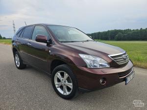 Brūns Lexus RX 400h 2009 Viļņa, ar dzinēja tilpumu 3.30 L un nobraukumu 279 tūkst. km par 5700 €, foto  vietnē AUTOMOTO.COM.LV
