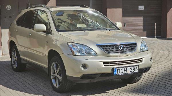 Brūns Lexus RX 400h 2006 Viļņa, ar dzinēja tilpumu 3.31 L un nobraukumu 305 tūkst. km par 6000 €, foto 2 vietnē AUTOMOTO.COM.LV