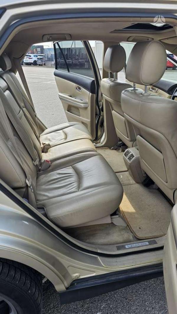 Brūns Lexus RX 400h 2006 Viļņa, ar dzinēja tilpumu 3.31 L un nobraukumu 305 tūkst. km par 6000 €, foto 6 vietnē AUTOMOTO.COM.LV