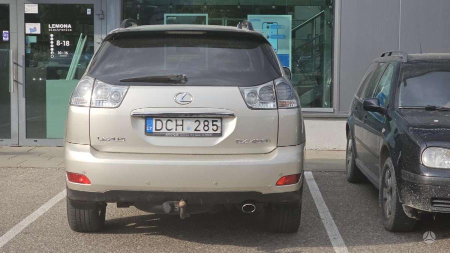 Brūns Lexus RX 400h 2006 Viļņa, ar dzinēja tilpumu 3.31 L un nobraukumu 305 tūkst. km par 6000 €, foto 12 vietnē AUTOMOTO.COM.LV