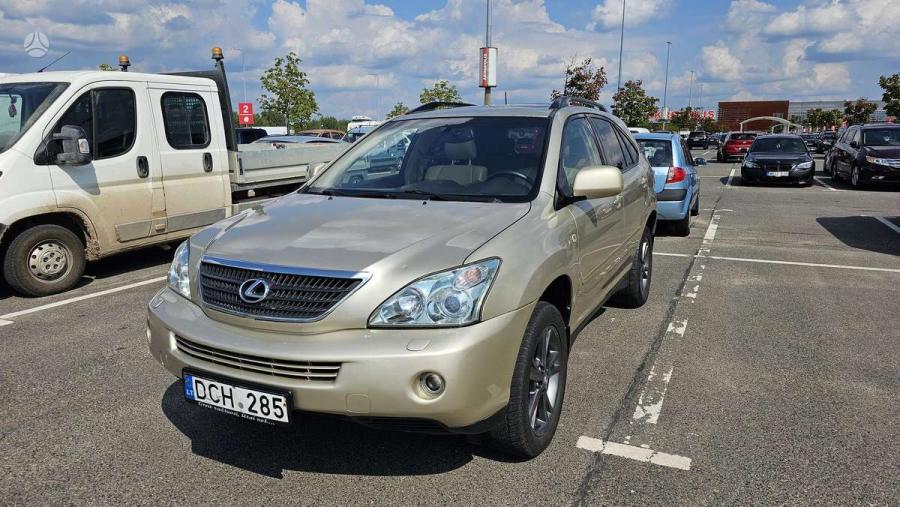 Brūns Lexus RX 400h 2006 Viļņa, ar dzinēja tilpumu 3.31 L un nobraukumu 305 tūkst. km par 6000 €, foto 13 vietnē AUTOMOTO.COM.LV