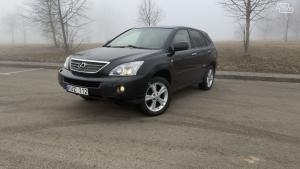 Lexus RX 400h 2008 Viļņa, ar dzinēja tilpumu 3.30 L un nobraukumu 310 tūkst. km par 6900 €, foto  vietnē AUTOMOTO.COM.LV