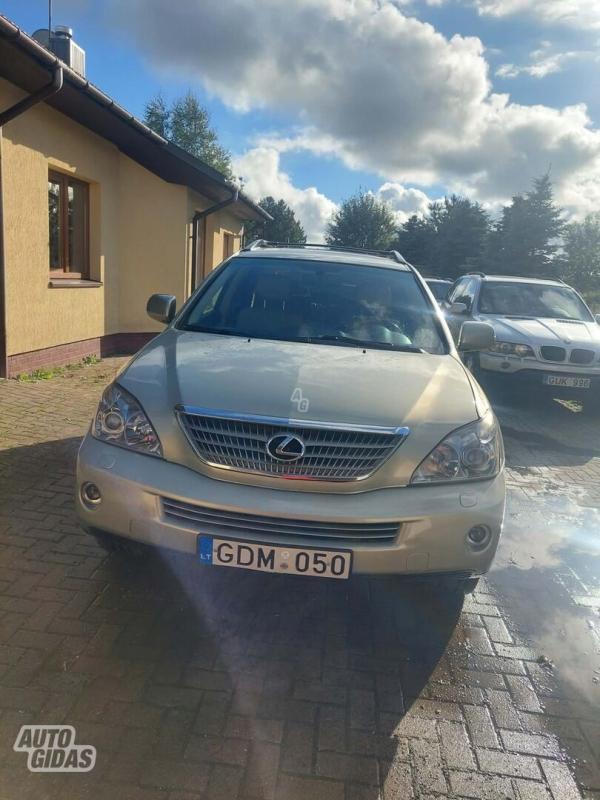 Lexus RX 400h 2008 Klaipėda, ar dzinēja tilpumu 3.10 L un nobraukumu 201 tūkst. km par 5100 €, foto 1 vietnē AUTOMOTO.COM.LV