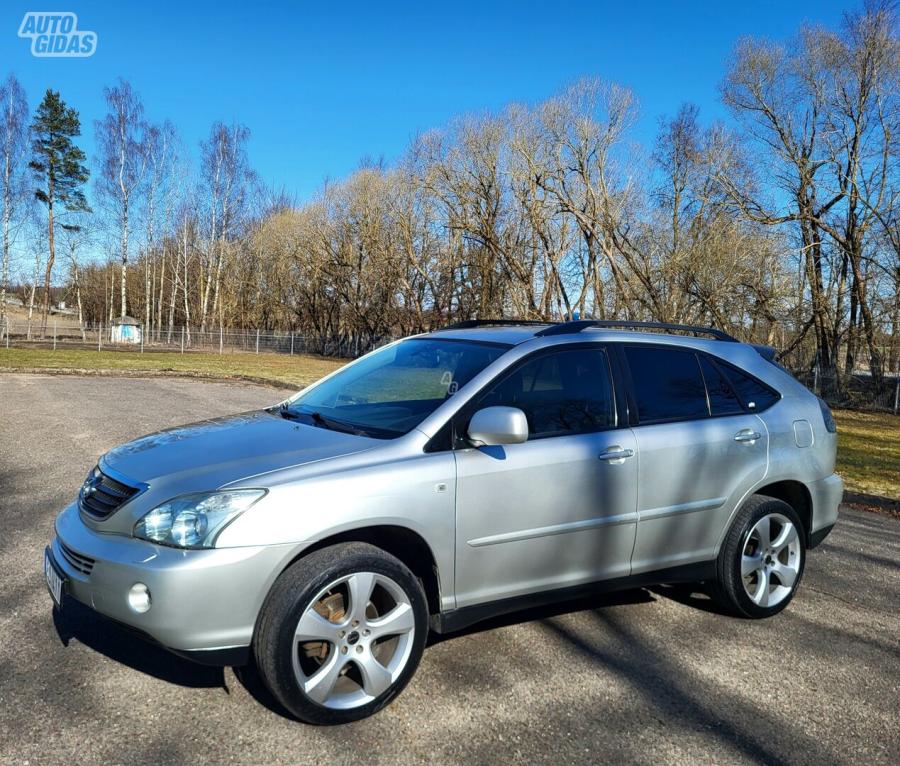 Pelēks Lexus RX 400h 2005 Šauļi, ar dzinēja tilpumu 3.30 L un nobraukumu 385 tūkst. km par 4950 €, foto 3 vietnē AUTOMOTO.COM.LV