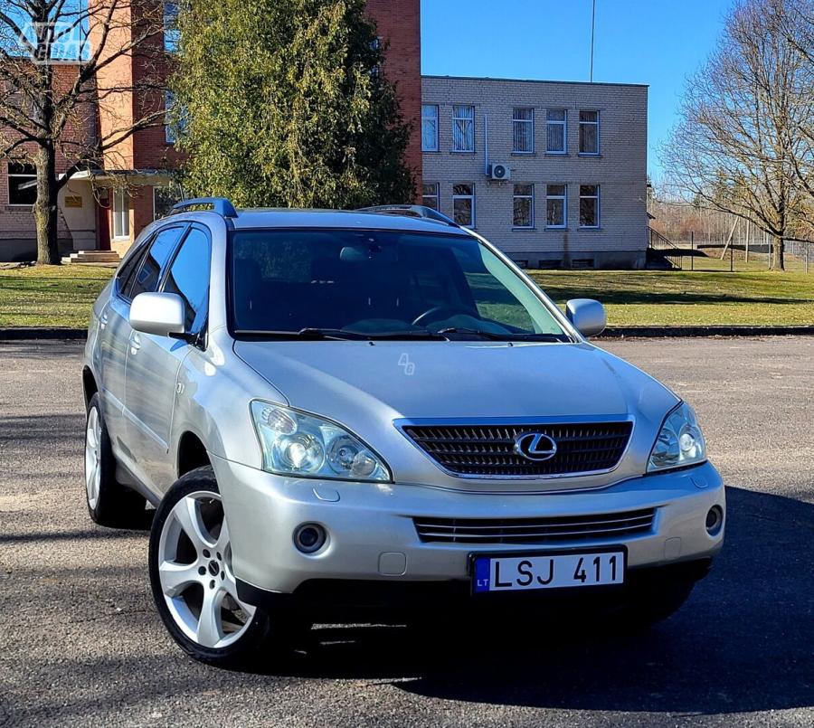 Pelēks Lexus RX 400h 2005 Šauļi, ar dzinēja tilpumu 3.30 L un nobraukumu 385 tūkst. km par 4950 €, foto 11 vietnē AUTOMOTO.COM.LV