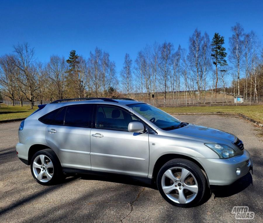 Pelēks Lexus RX 400h 2005 Šauļi, ar dzinēja tilpumu 3.30 L un nobraukumu 385 tūkst. km par 4950 €, foto 14 vietnē AUTOMOTO.COM.LV
