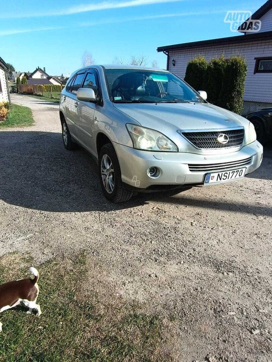 Grey Lexus RX 400h 2005 in Vilnius, with an engine capacity of 3.30 L and mileage of 322 thousand km for 7000 €, photo 3 on AUTOMOTO.COM.LV