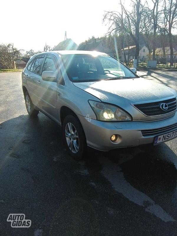 Grey Lexus RX 400h 2005 in Vilnius, with an engine capacity of 3.30 L and mileage of 322 thousand km for 7000 €, photo 5 on AUTOMOTO.COM.LV