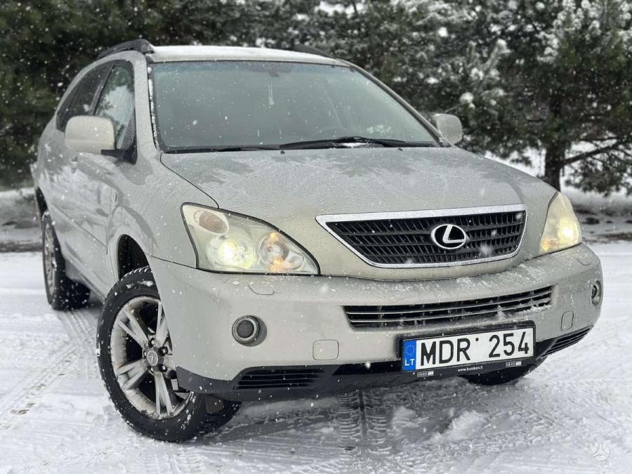 Grey Lexus RX 400h 2006 in Vilnius, with an engine capacity of 3.31 L and mileage of 422 thousand km for 2500 €, photo 4 on AUTOMOTO.COM.LV