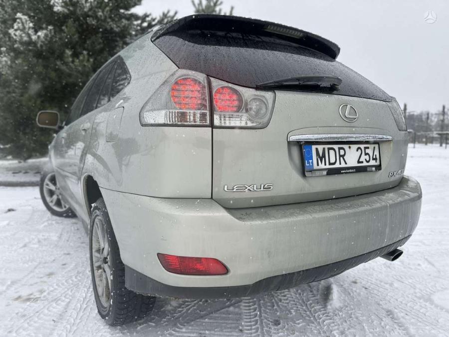 Grey Lexus RX 400h 2006 in Vilnius, with an engine capacity of 3.31 L and mileage of 422 thousand km for 2500 €, photo 8 on AUTOMOTO.COM.LV