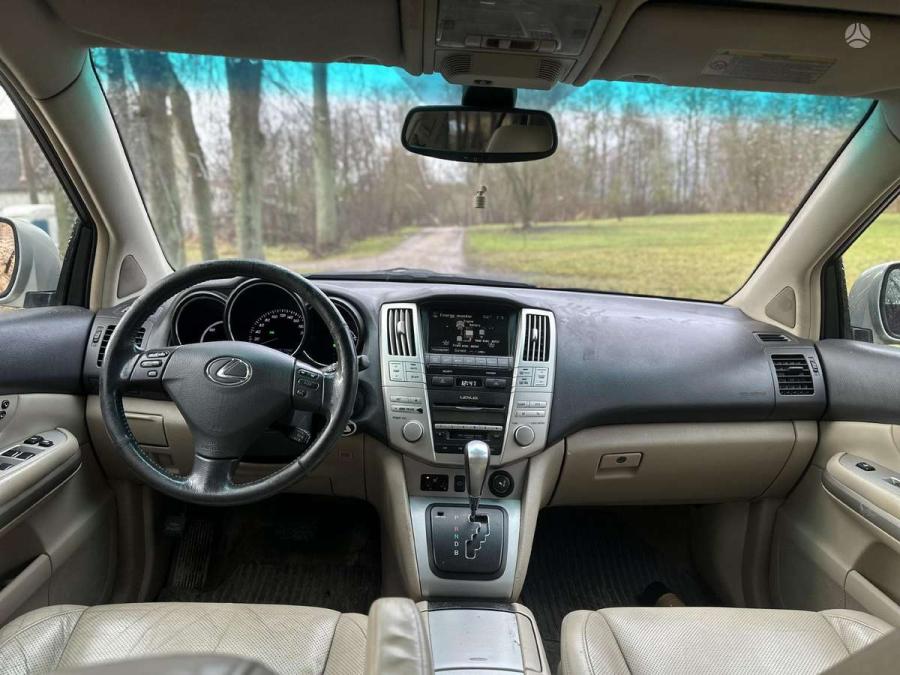 Grey Lexus RX 400h 2006 in Vilnius, with an engine capacity of 3.31 L and mileage of 422 thousand km for 2500 €, photo 15 on AUTOMOTO.COM.LV