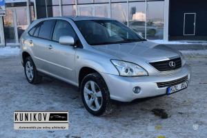 Pelēks Lexus RX 400h 2006 Viļņa, ar dzinēja tilpumu 3.31 L un nobraukumu 277 tūkst. km par 5555 €, foto  vietnē AUTOMOTO.COM.LV