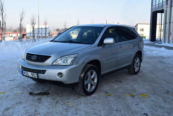 Grey Lexus RX 400h 2006 in Vilnius, with an engine capacity of 3.31 L and mileage of 277 thousand km for 5555 €, photo 3 on AUTOMOTO.COM.LV