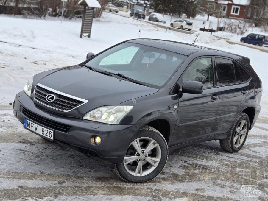 Grey Lexus RX 400h 2006 in Vilnius, with an engine capacity of 3.30 L and mileage of 203 thousand km for 5500 €, photo 1 on AUTOMOTO.COM.LV