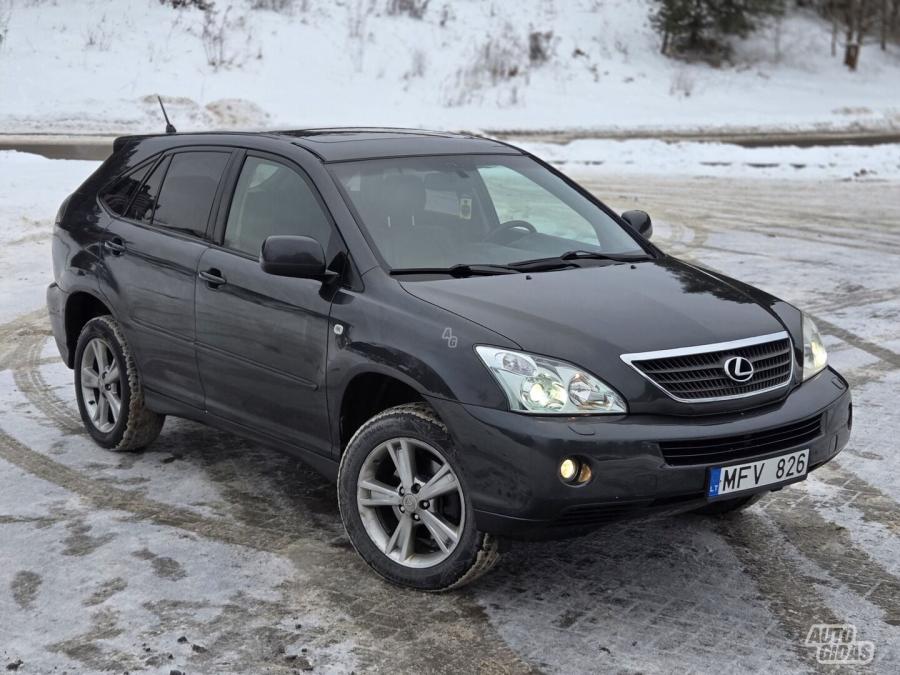Grey Lexus RX 400h 2006 in Vilnius, with an engine capacity of 3.30 L and mileage of 203 thousand km for 5500 €, photo 2 on AUTOMOTO.COM.LV
