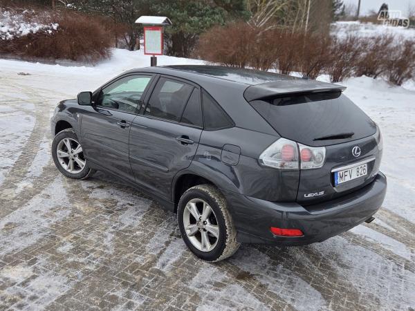 Grey Lexus RX 400h 2006 in Vilnius, with an engine capacity of 3.30 L and mileage of 203 thousand km for 5500 €, photo 3 on AUTOMOTO.COM.LV