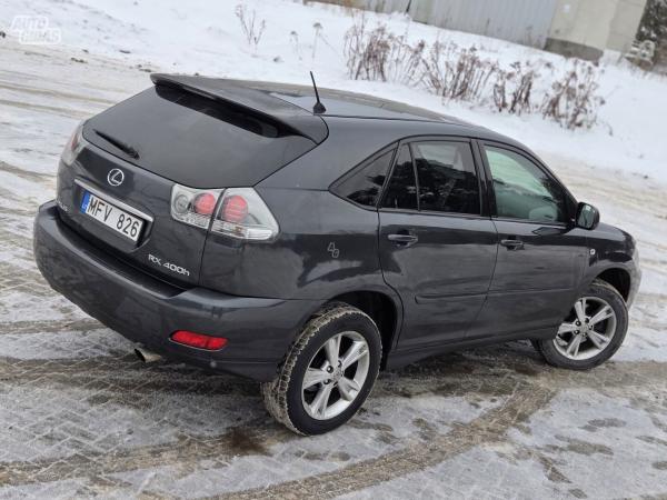Grey Lexus RX 400h 2006 in Vilnius, with an engine capacity of 3.30 L and mileage of 203 thousand km for 5500 €, photo 4 on AUTOMOTO.COM.LV
