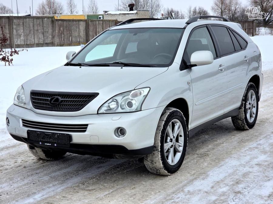 Pelēks Lexus RX 400h 2006 Viļņa, ar dzinēja tilpumu 3.30 L un nobraukumu 280 tūkst. km par 4500 €, foto 3 vietnē AUTOMOTO.COM.LV