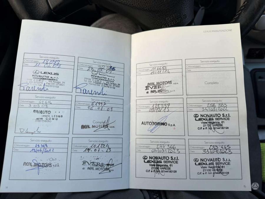 Pelēks Lexus RX 400h 2006 Viļņa, ar dzinēja tilpumu 3.31 L un nobraukumu 348 tūkst. km par 4950 €, foto 21 vietnē AUTOMOTO.COM.LV